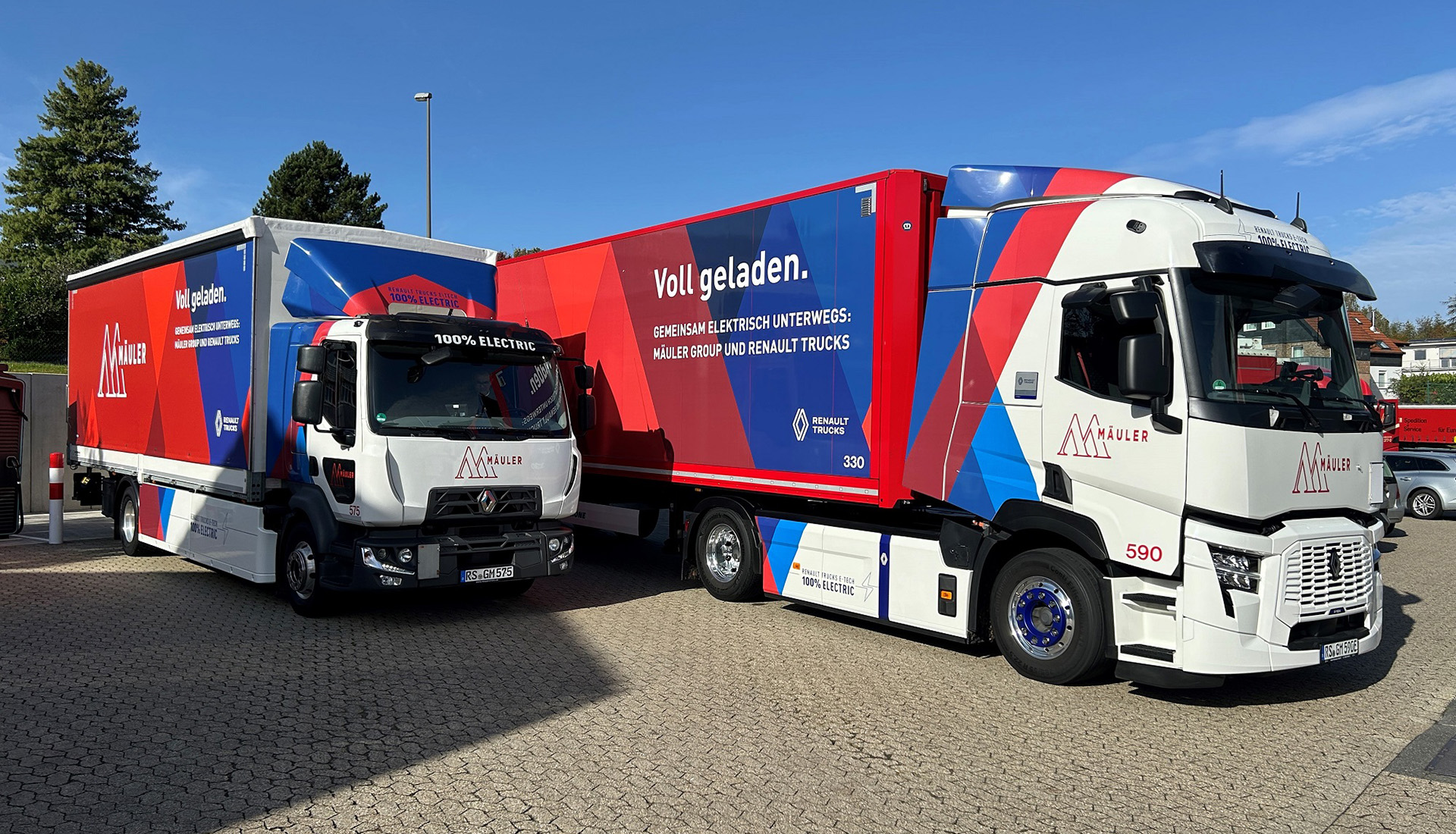 ASTRE DACH-Mitglied Gustav Mäuler setzt auf E-Lkw - ASTRE DACH GmbH